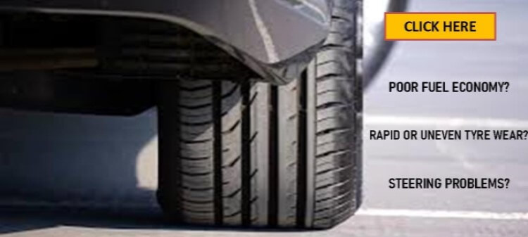 Wheel alignment banner (2) | Roy Chapman